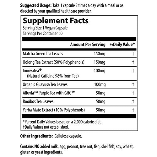 60 count green tea bags