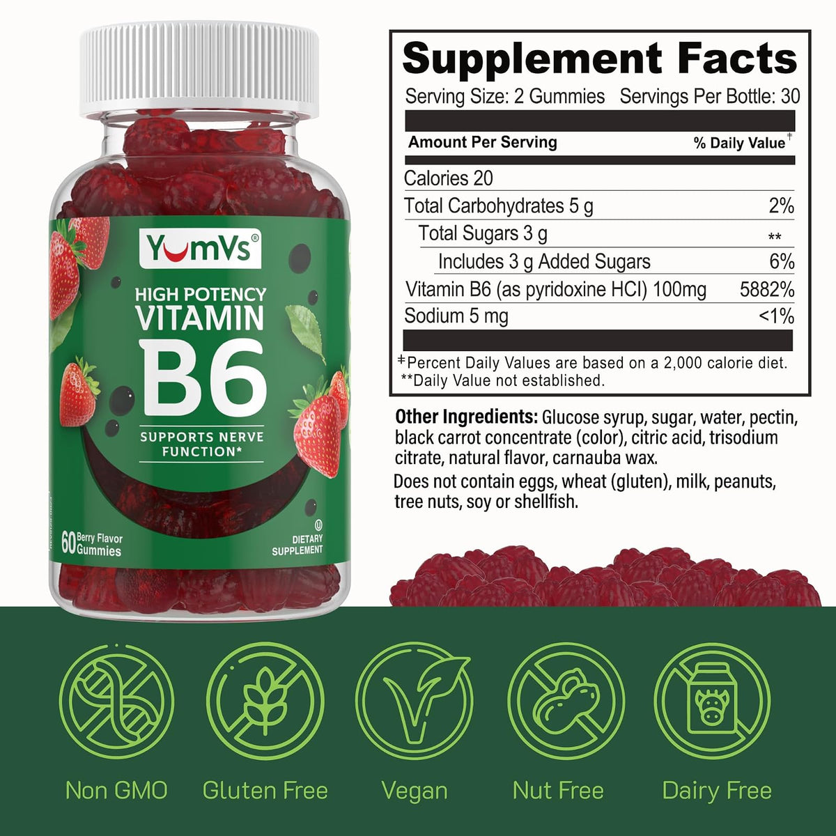 60 count gummy vitamins for daily use