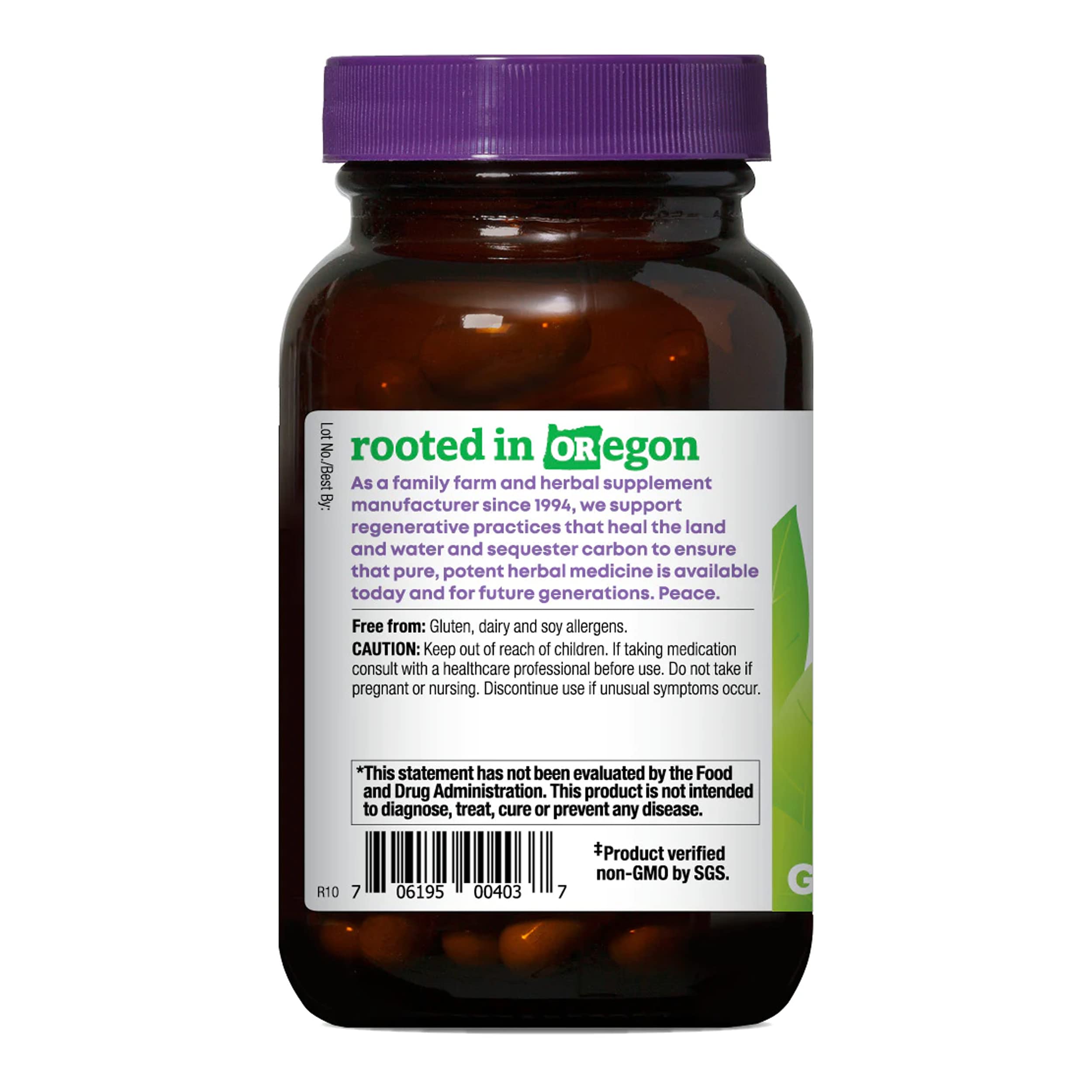 60 count gymnema sylvestre bottle