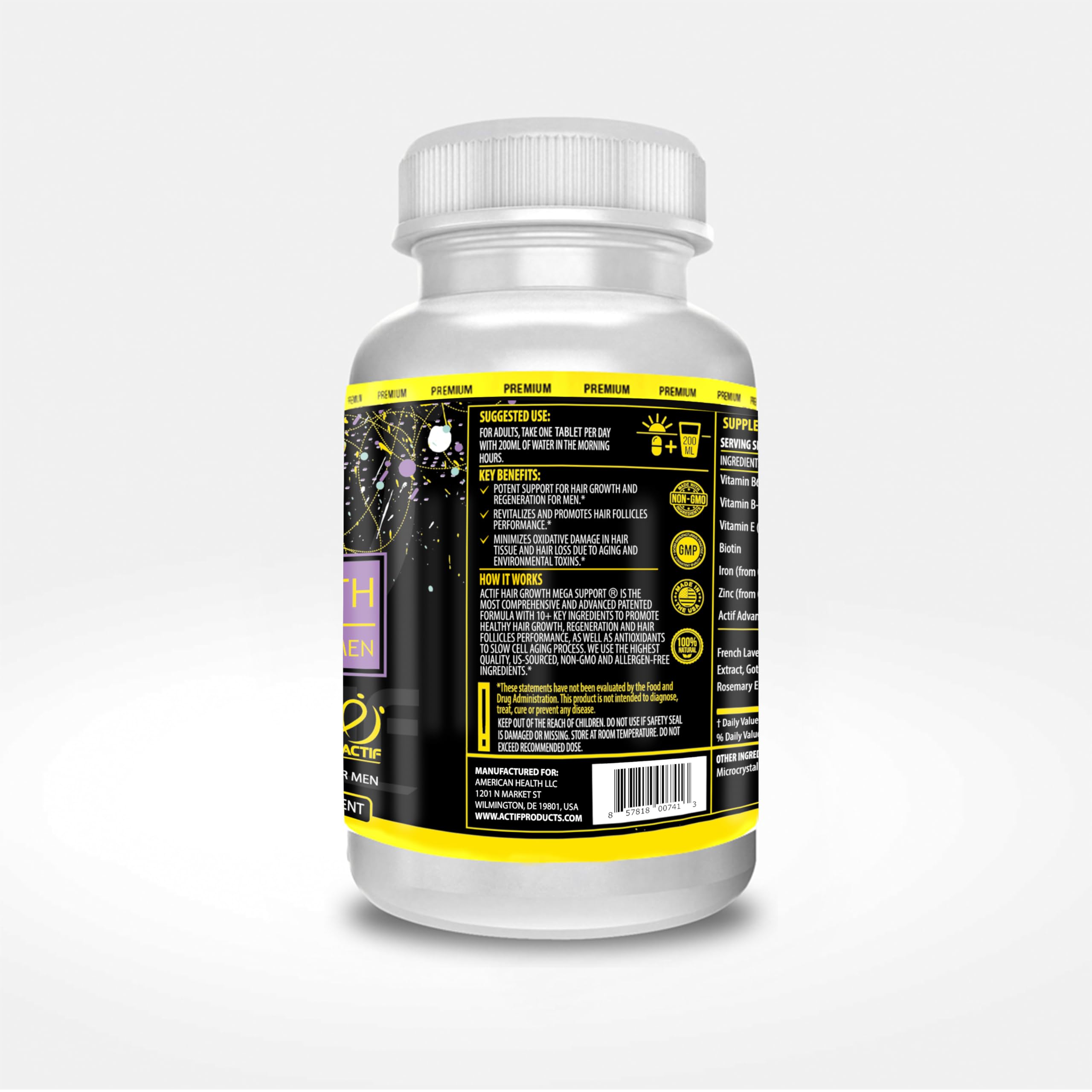 60 count hair loss prevention formula
