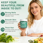 60 count hair loss support gummies