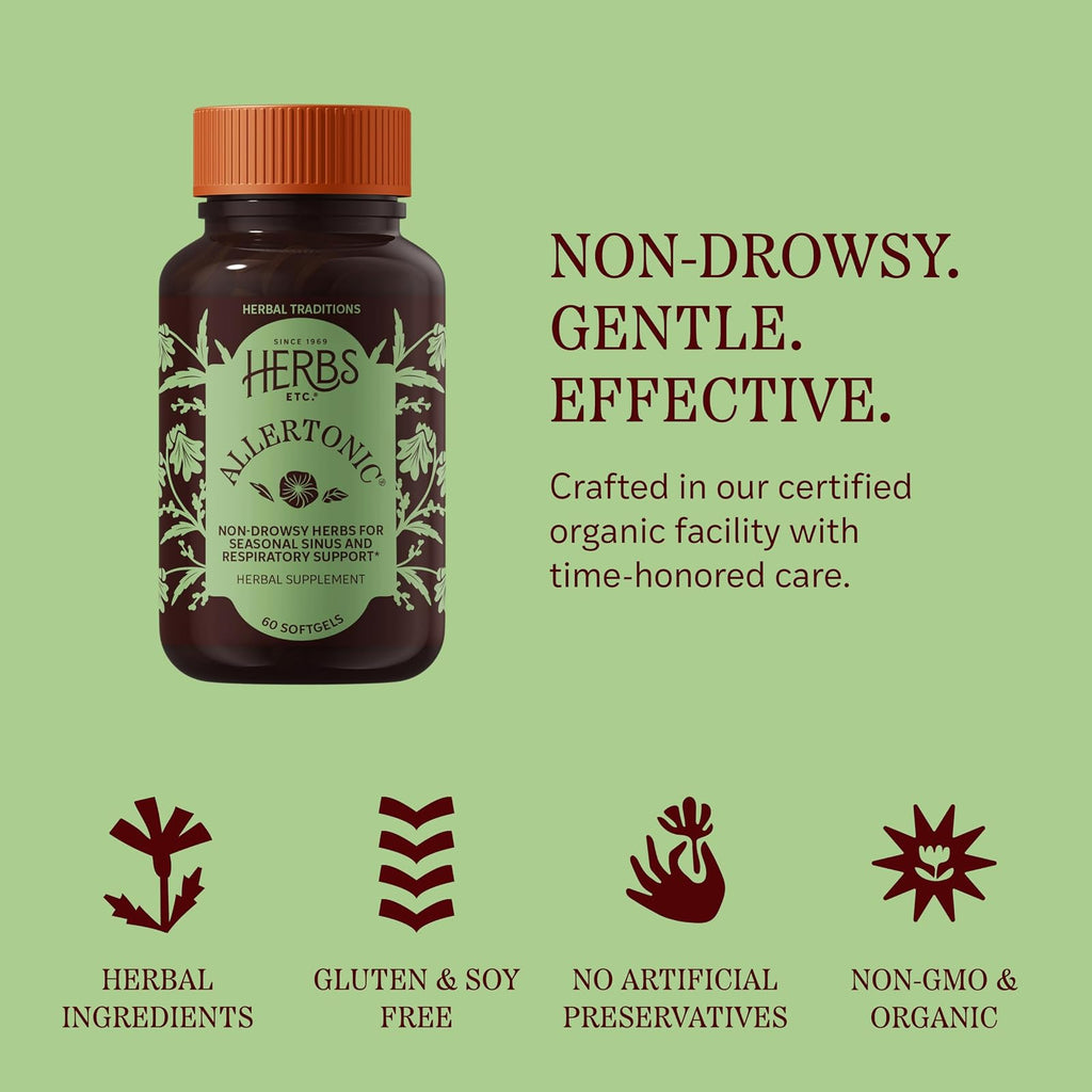 60 count herbal allergy capsules