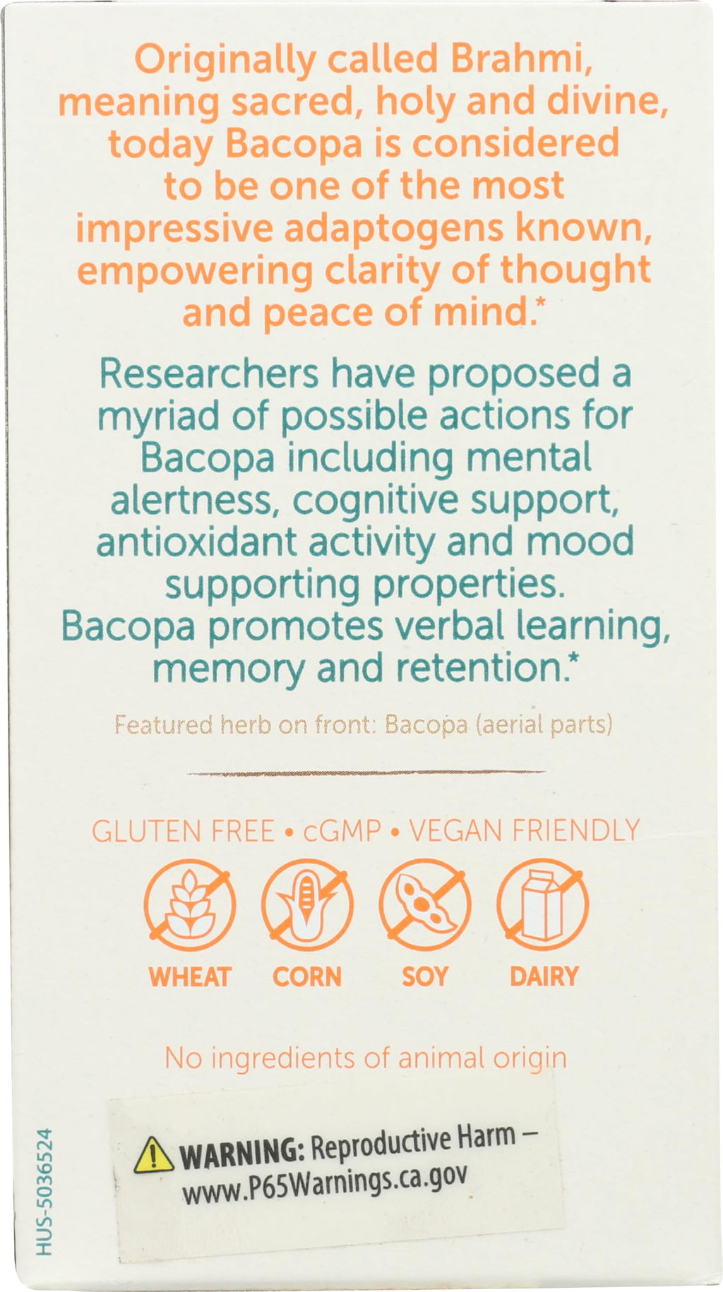 60 count herbal supplement