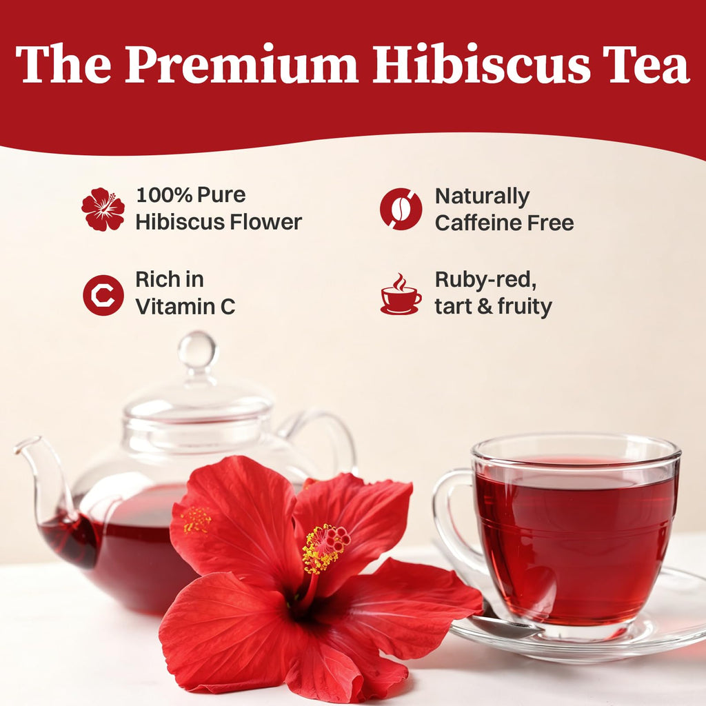 60 count hibiscus tea bags