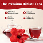 60 count hibiscus tea bags