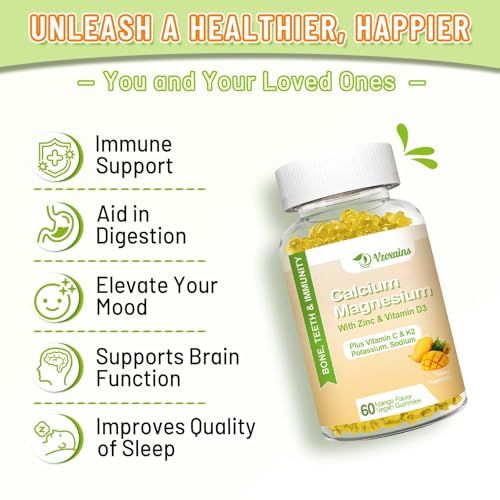 60 count high absorption calcium gummies