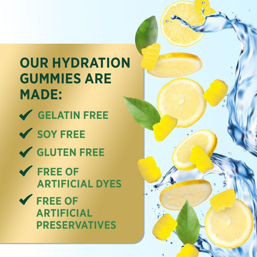60 count hydration electrolyte gummies pack