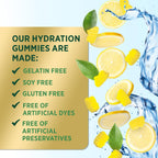 60 count hydration electrolyte gummies pack