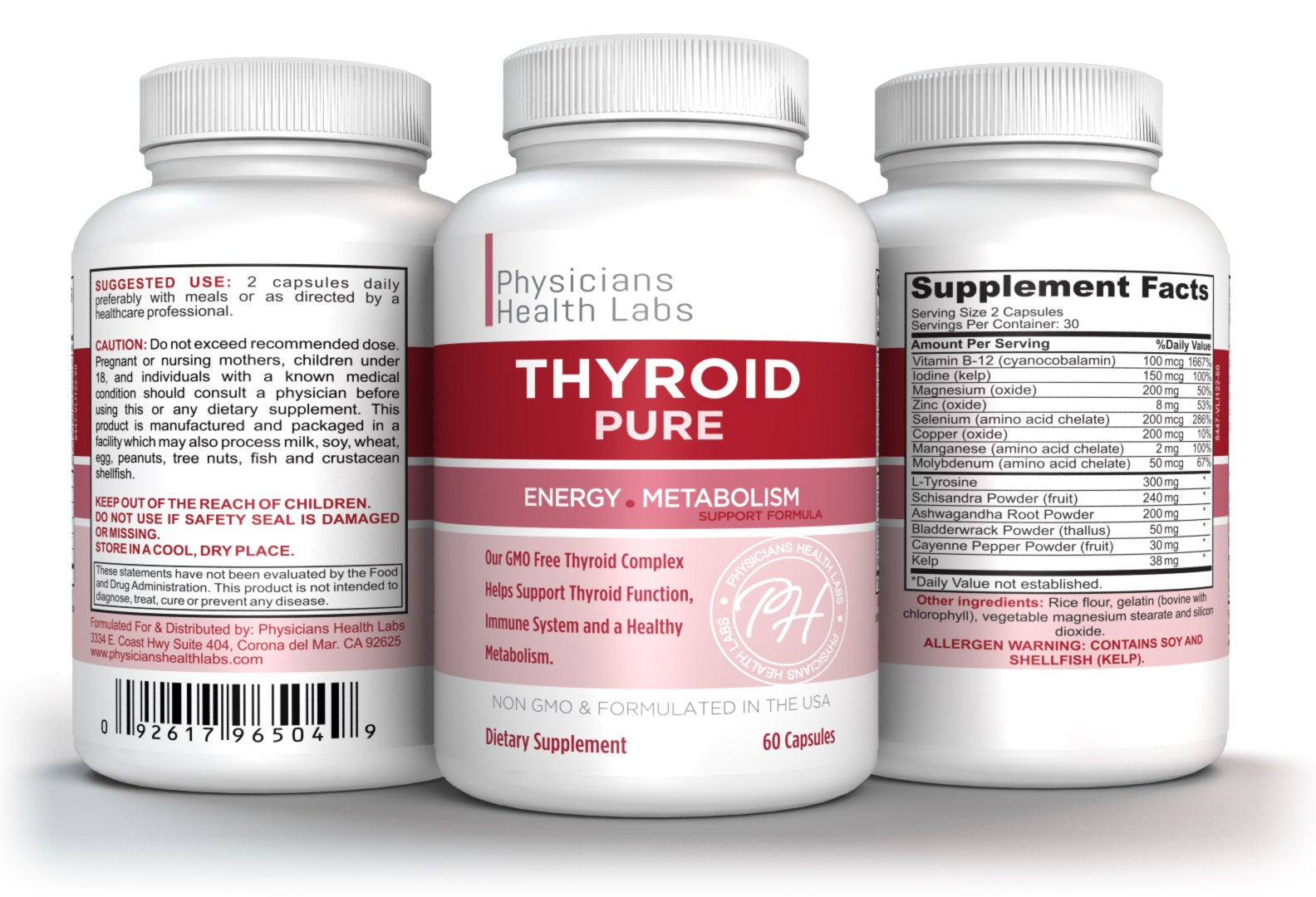 60 count iodine health supplement