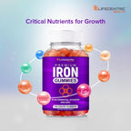 60 count iron gummies for energy