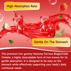 60 count iron gummies for health