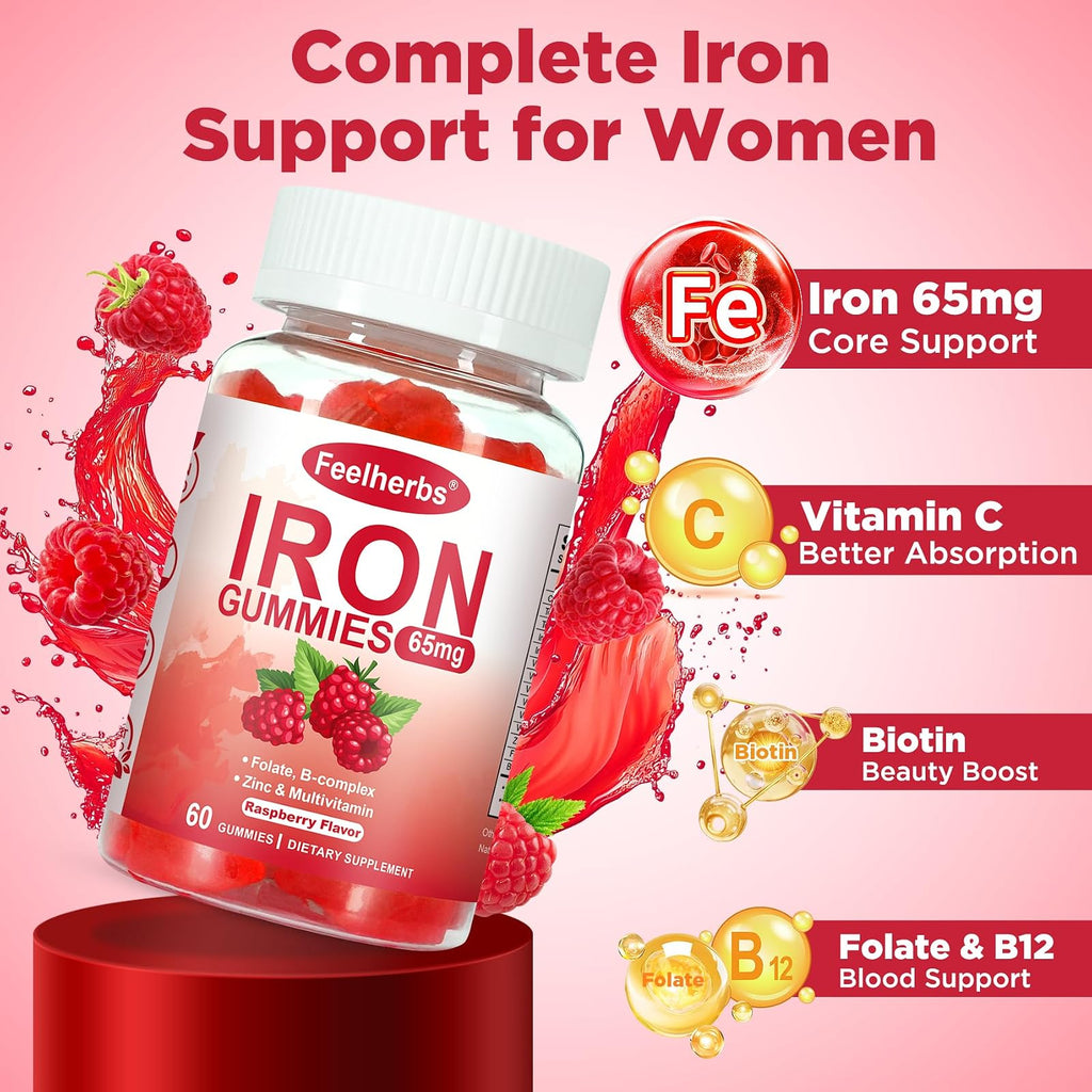 60 count iron gummies