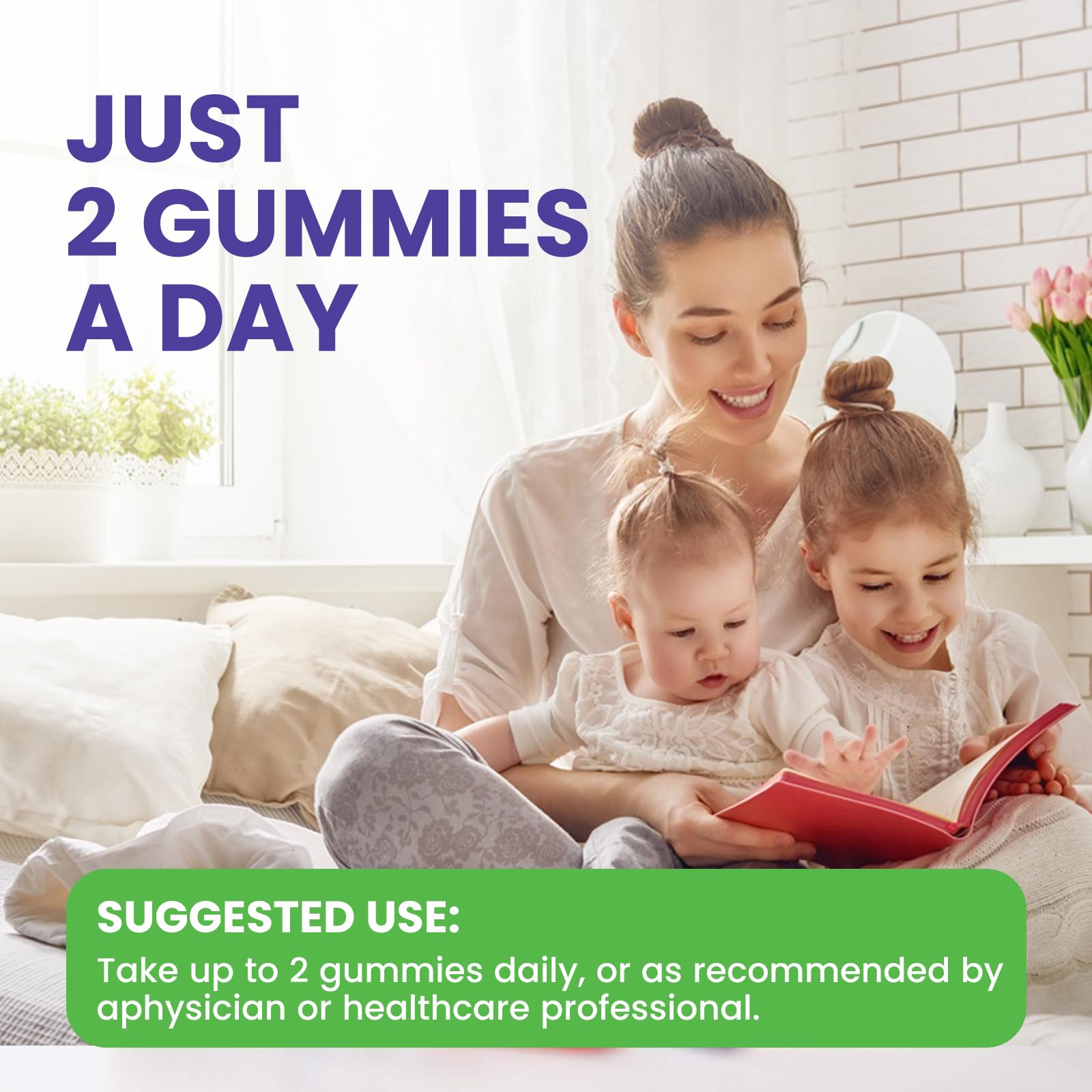 60 count iron gummy bottle