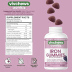 60 count iron gummy vitamins