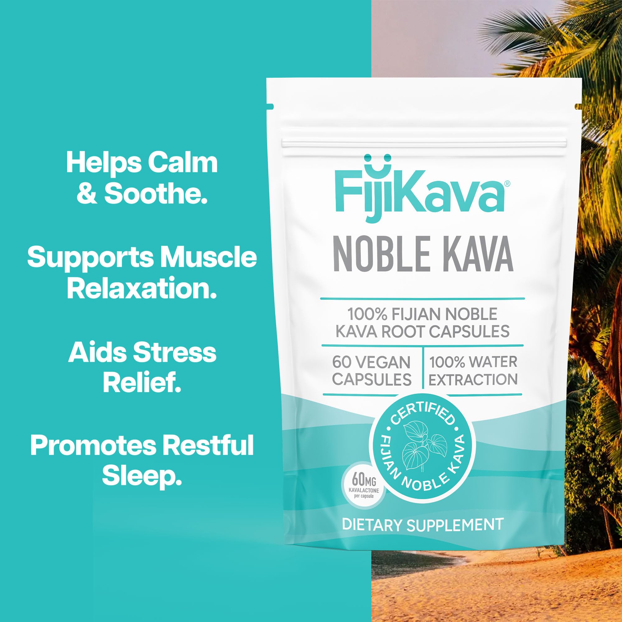 60 count kava kava for convenience