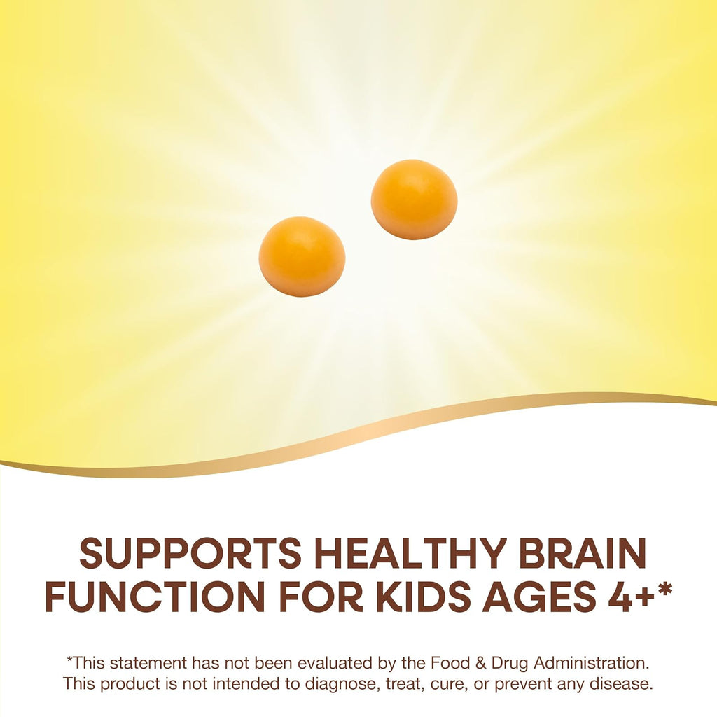 60 count kids gummies for cognitive support
