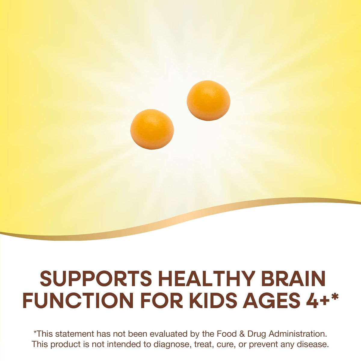 60 count kids gummies for cognitive support