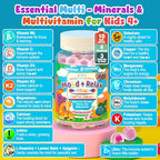 60 count kids gummy multivitamins
