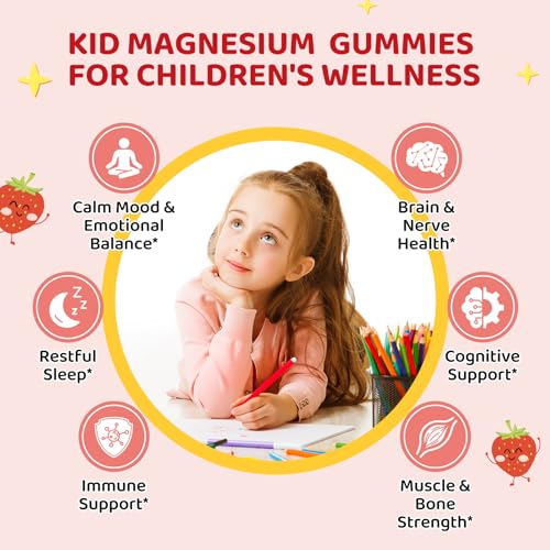 60 count kids magnesium supplement