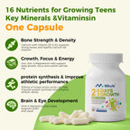 60 count kids vitamin capsules