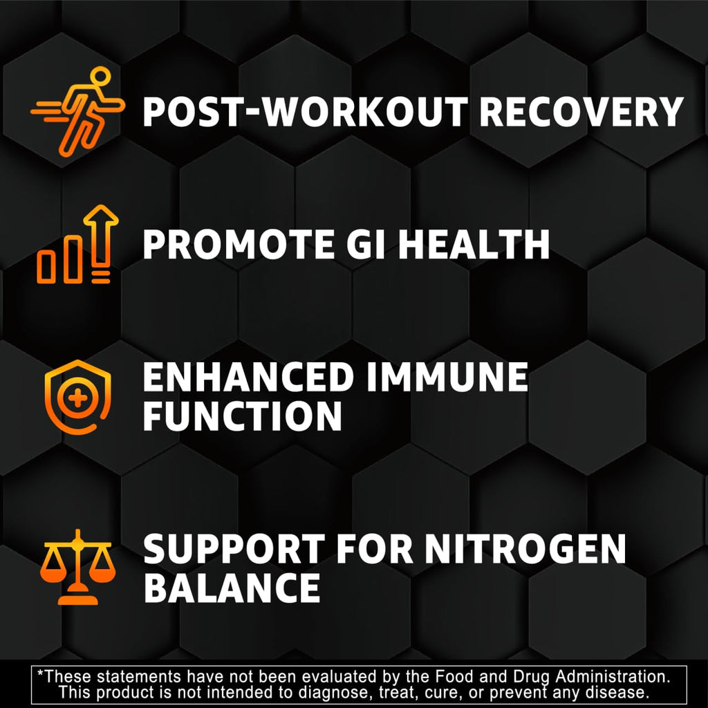 60 count l-glutamine chewable gummies