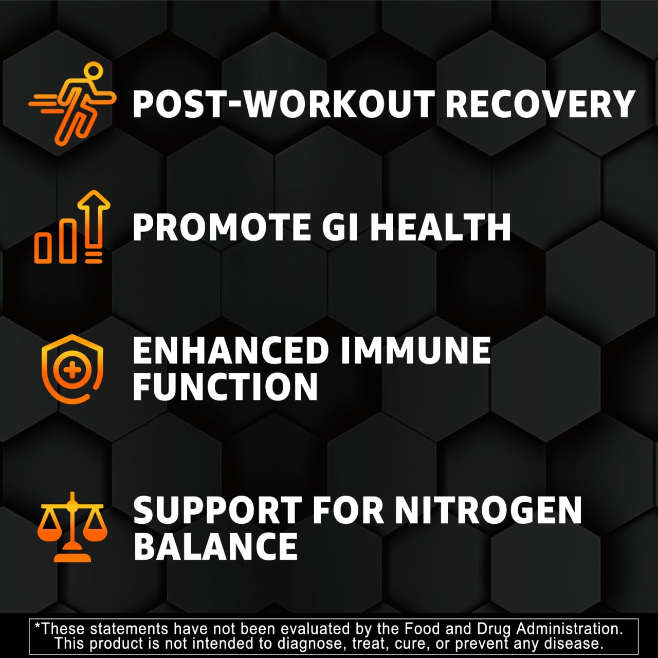 60 count l-glutamine chewable gummies