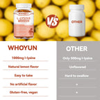 60 count l-lysine gummy pack