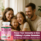 60 count l-lysine gummy vitamins