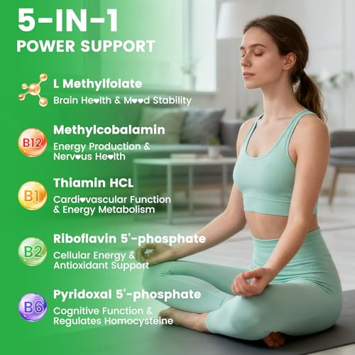 60 count L-Methylfolate supplement