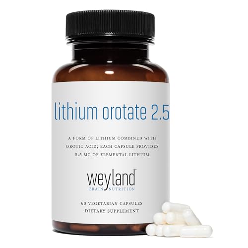 60 count Lithium Orotate capsules