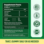 60 count lung cleanse gummies