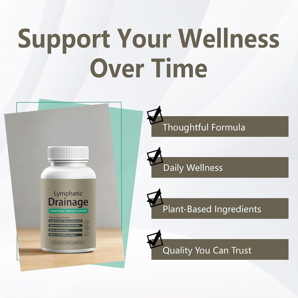 60 count lymphatic health supplements