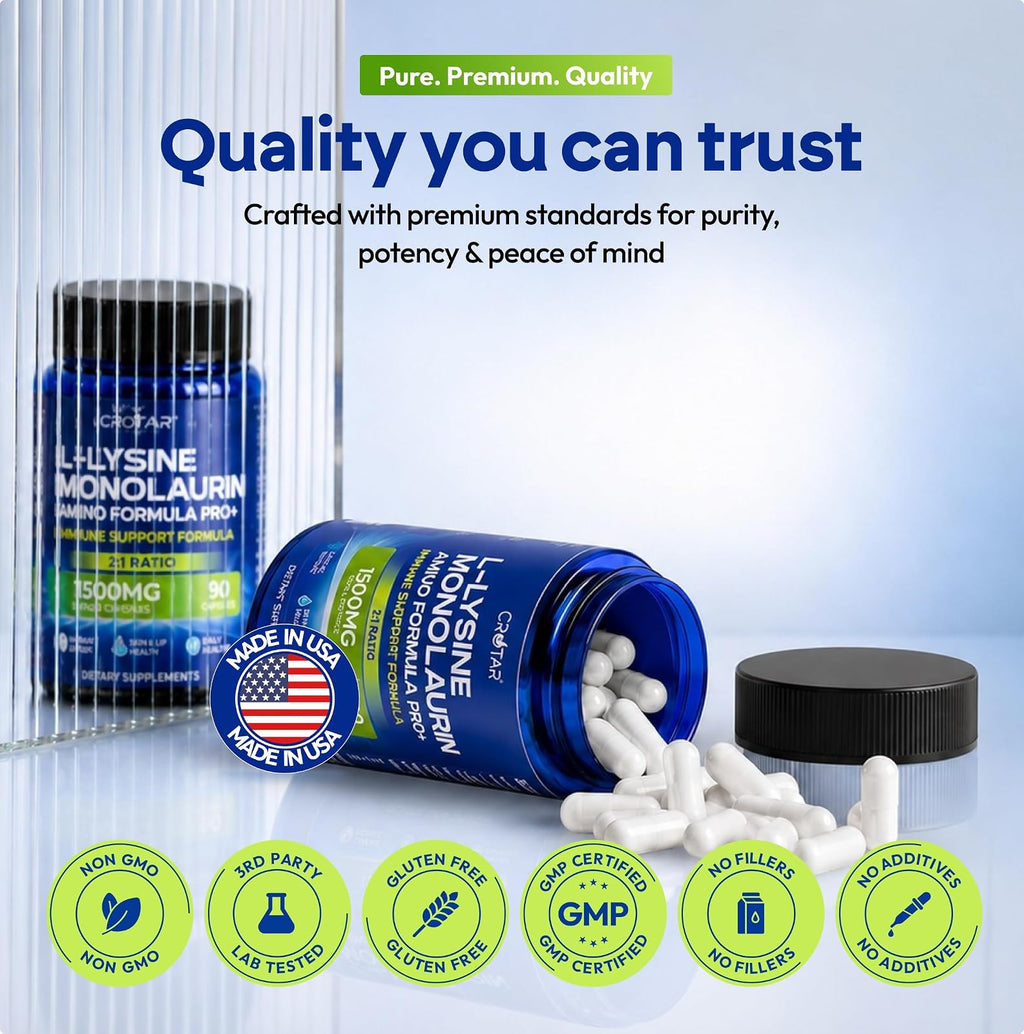 60 count Lysine capsules
