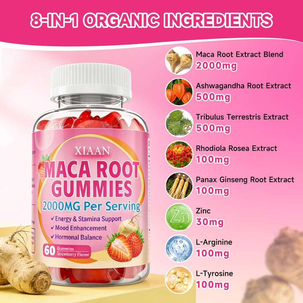 60 count maca root energy boost