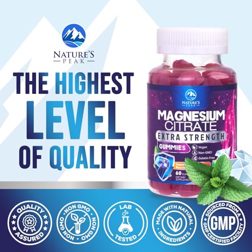 60 count magnesium citrate gummies