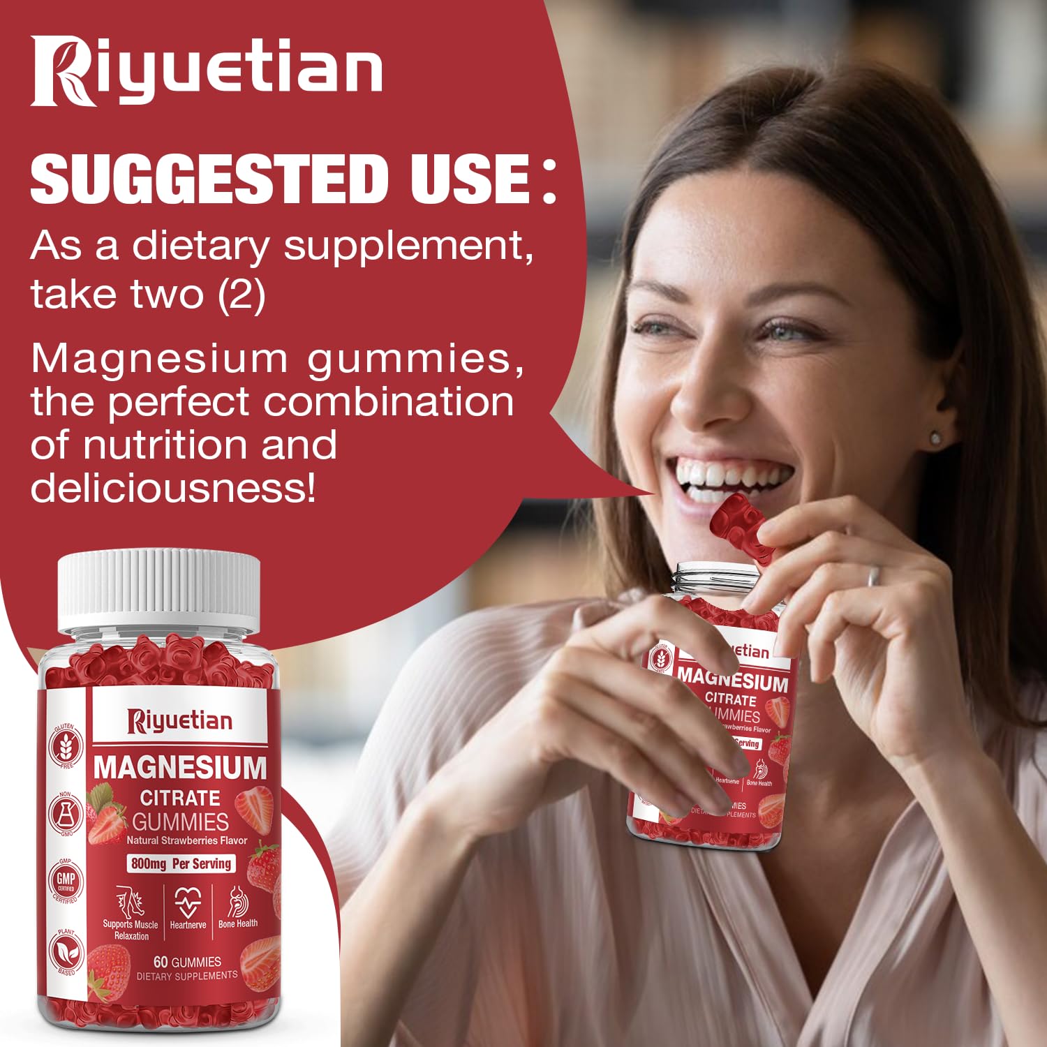 60 count magnesium citrate supplement