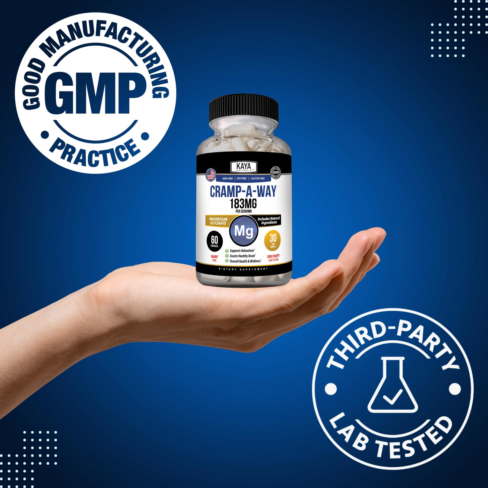 60 count magnesium glycinate capsules