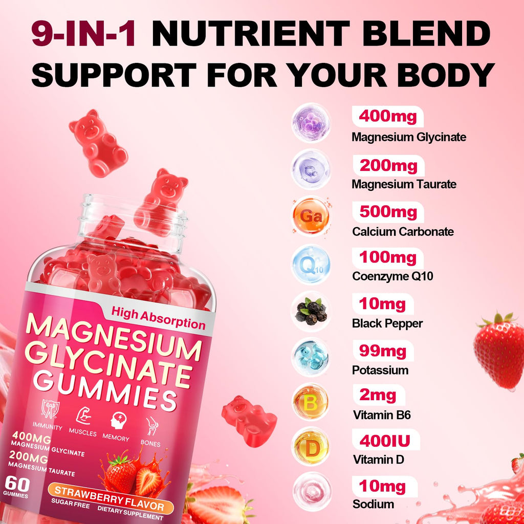 60 count magnesium glycinate gummies