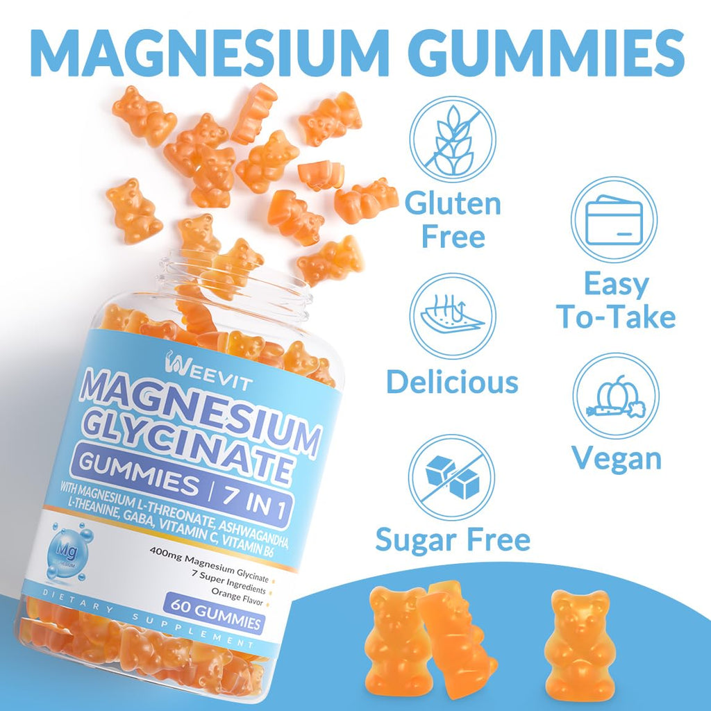 60 count magnesium glycinate gummies