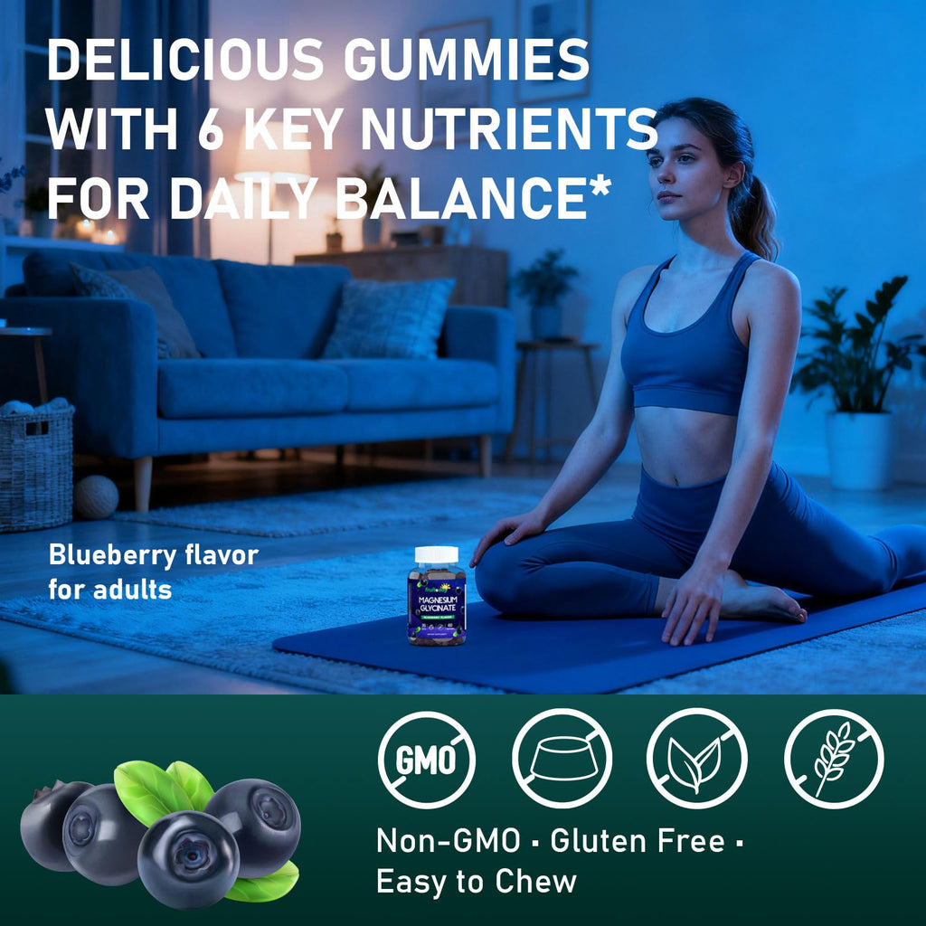 60 count magnesium gummies for convenience