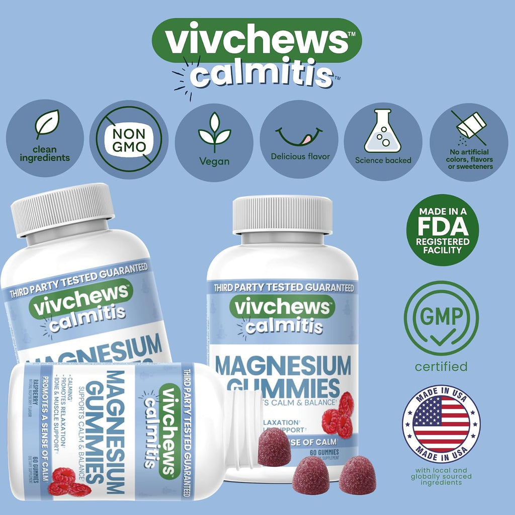 60 count magnesium gummies for daily use