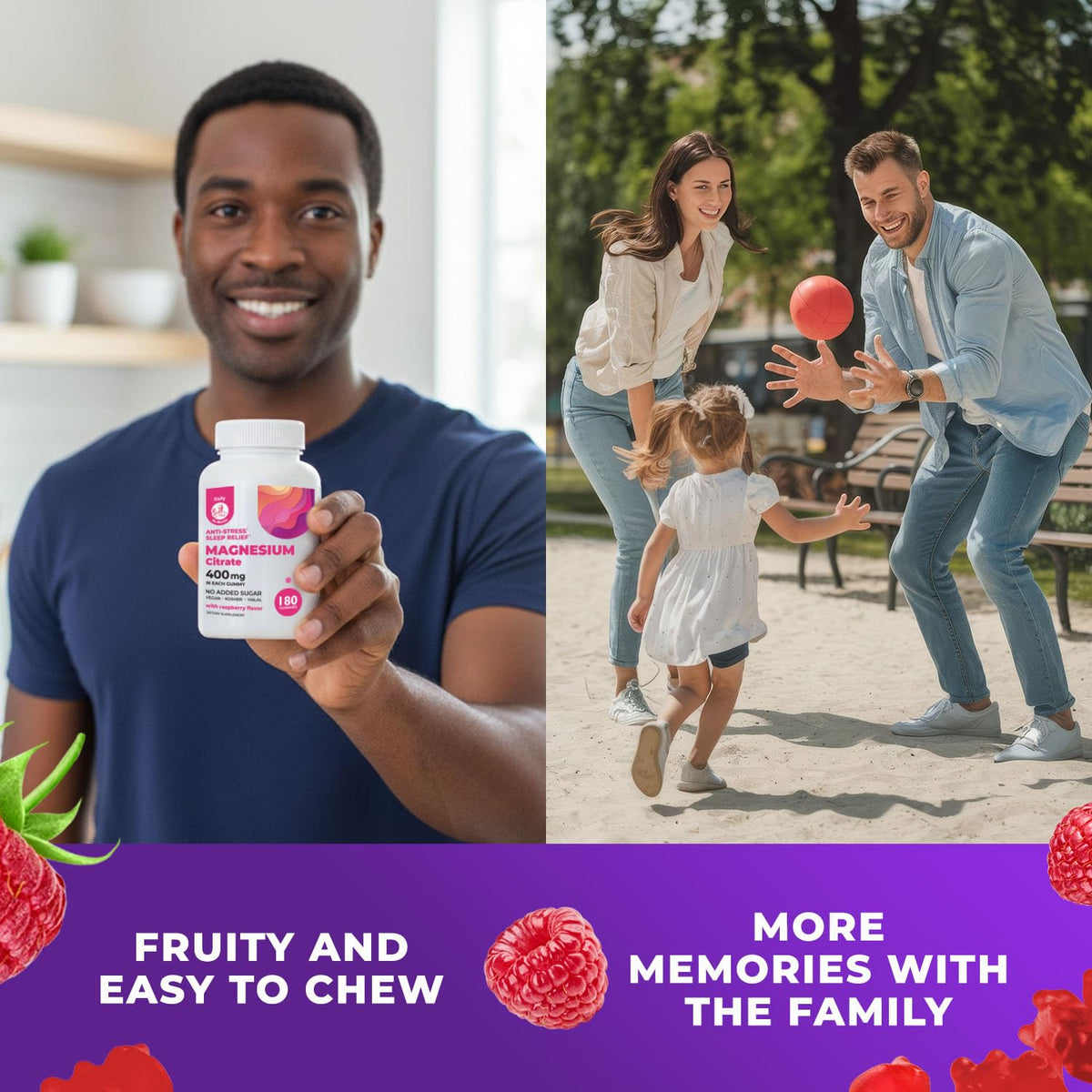 60 count magnesium gummies for daily use