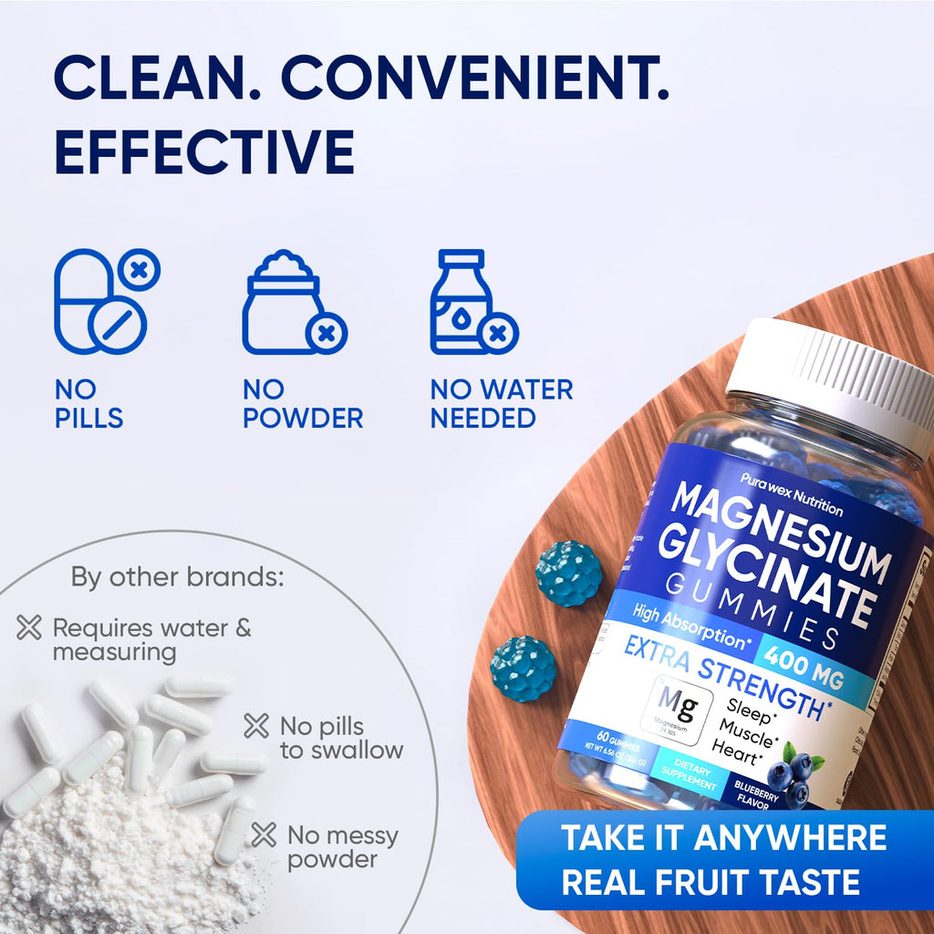 60 count magnesium gummies for daily use