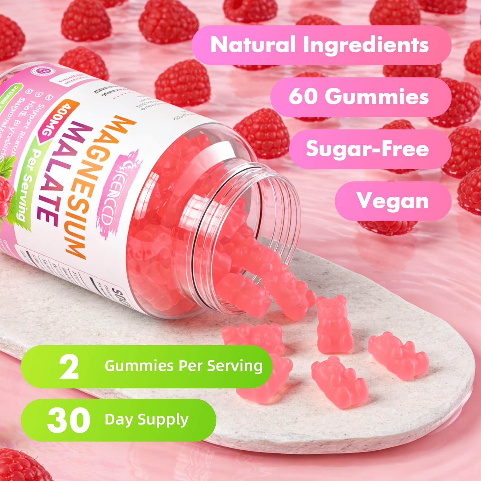 60 count magnesium gummies for daily use