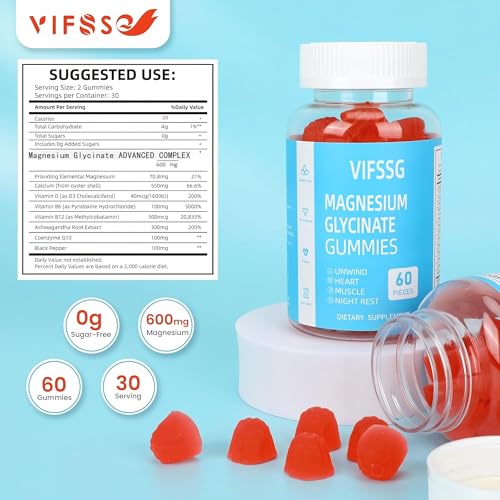 60 count magnesium gummies for daily use