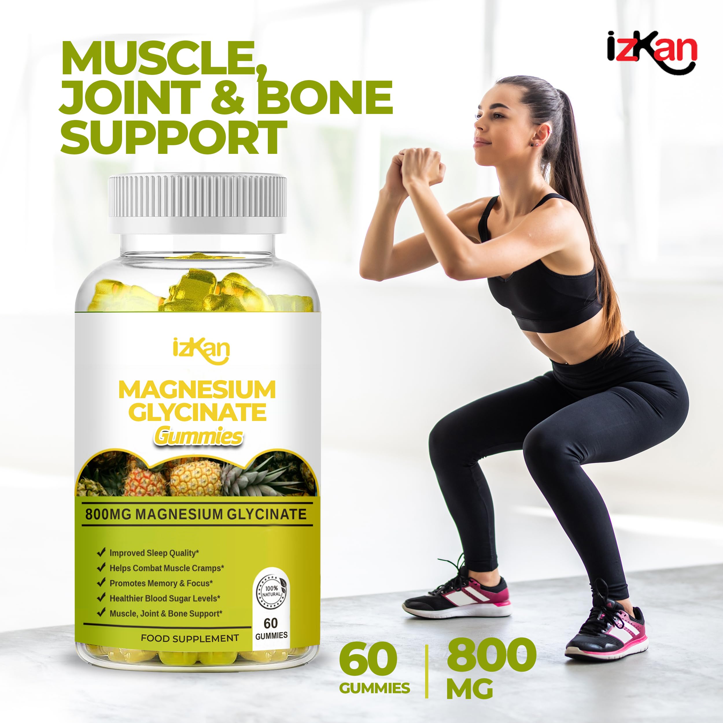 60 count magnesium gummies for daily use