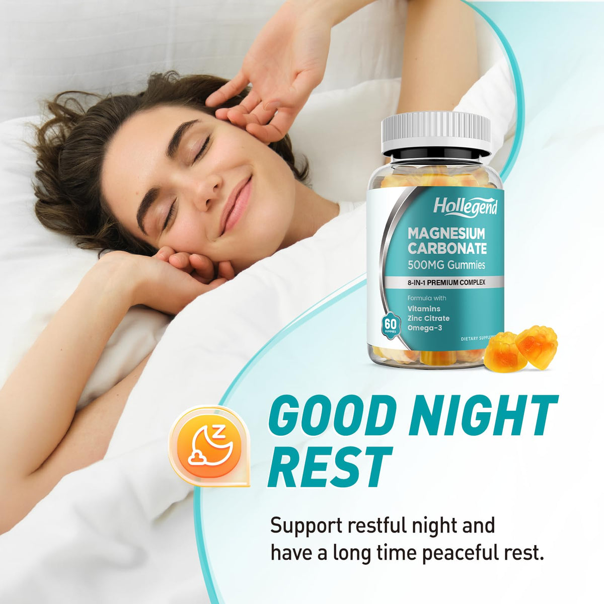 60 count magnesium gummies for daily wellness