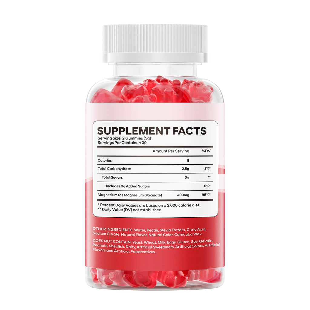 60 count magnesium gummies for easy dosing