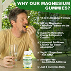 60 count magnesium gummies for family health