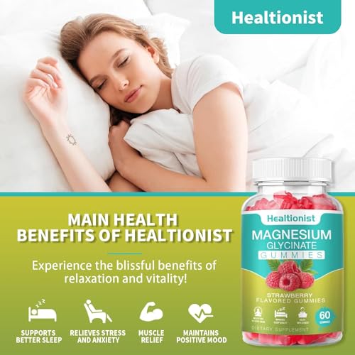 60 count magnesium gummies for family health